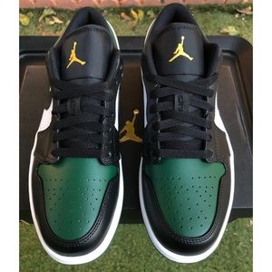 Jordan | Shoes | Air Jordan Low Green Toe Size 65y | Poshmark